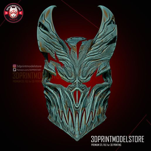 🎃 Alex Terrible Mask - Halloween Cosplay Slaughter To Prevail・ 3D File ...