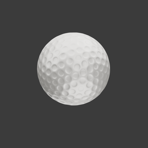 Free STL file Realistic Golf Ball 3D Model 🏌️ (OBJ)・3D printer model to ...