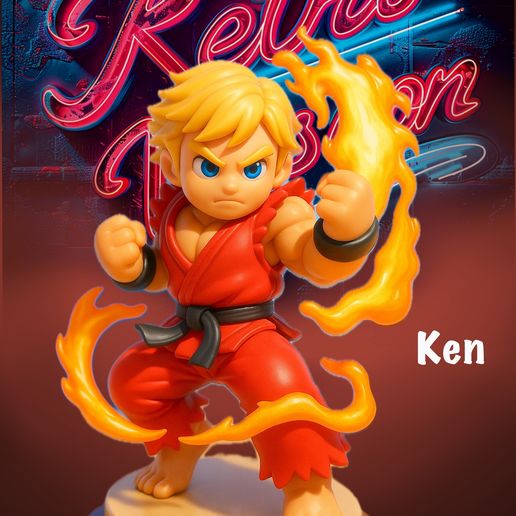 🎨 Ken・Arquivo 3D Grátis para Impressão 3D・Cults