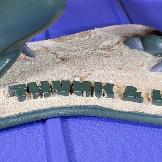 STL file The Original Ancient Alien on a T-Rex 👽 ・3D print object to ...