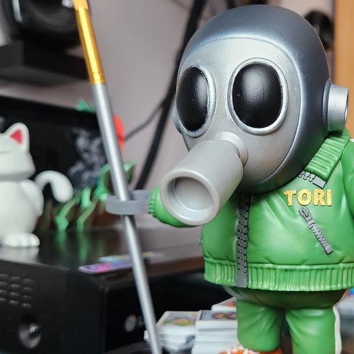 3D print My Toriyama Akira tribute-Avatar pen holder-FREE MODEL- to ...