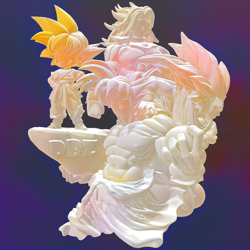 🎨 DBZ・Free STL File for 3D printing・Cults