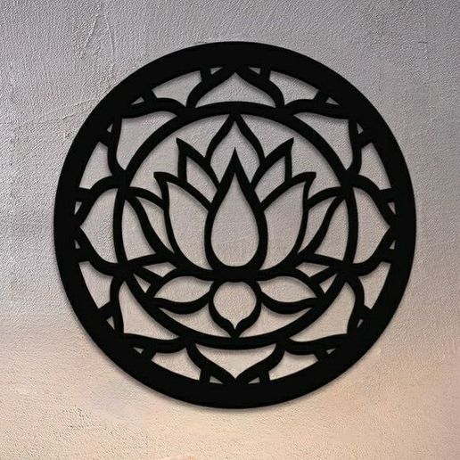 🖼️ mandala・ STL File for 3D printing・Cults