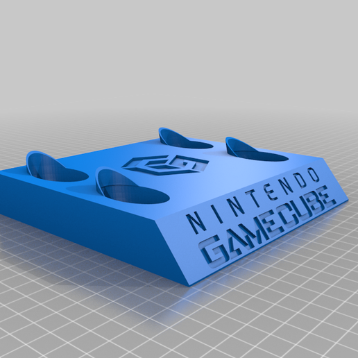 🎲 Nintendo Gamecube Controller Holder (8BitDo Style) - fits Gbros ...