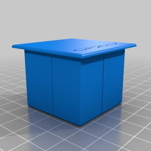 Free STL file plug for square tube 40x40 🔌 ・3D printing template to ...