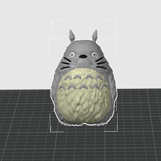 👹 Totoro - Prepared for print multicolor・Free 3MF File for ・Cults