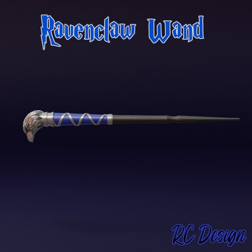 🐉 Ravenclaw Wand Wand・ STL File for ・Cults