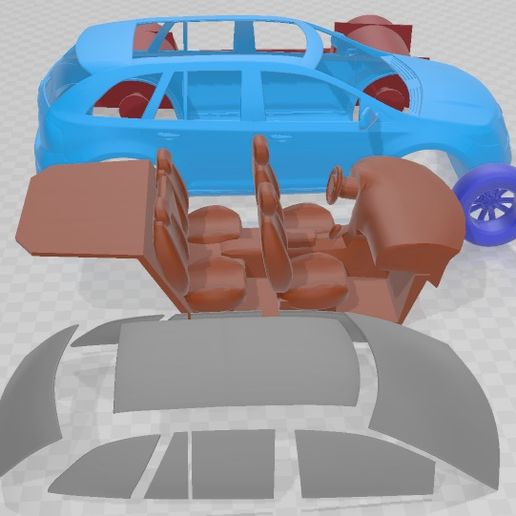 3D file Ford Edge 2007 Printable Car 🚙 ・3D printing template to ...