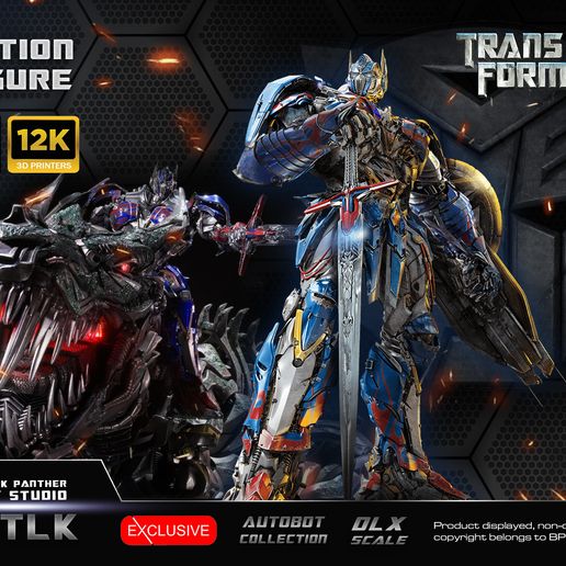 🤖 Transformers - Optimus Prime TLK HZ Design Action Figure・ 3D File for ...