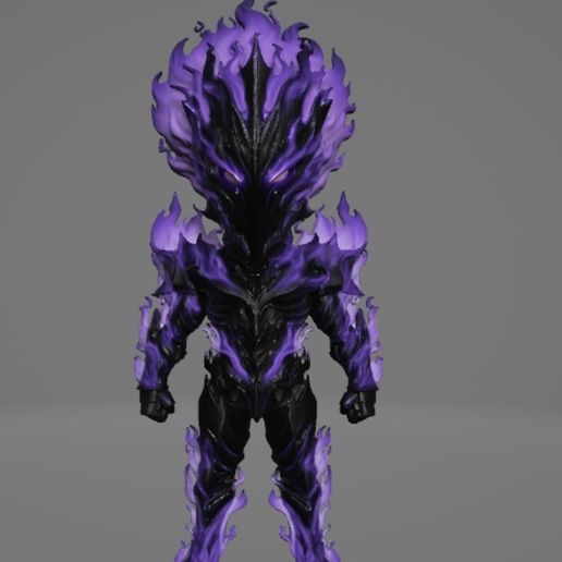 🐉 Solo Leveling - Ashborn・ STL File for 3D printing・Cults
