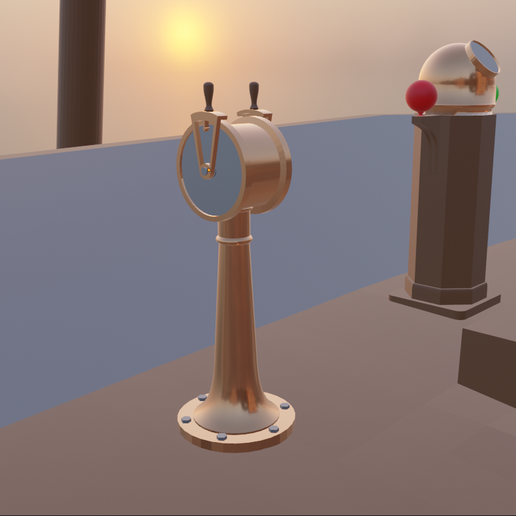 🚢 Machine telegraph・ 3D File for ・Cults