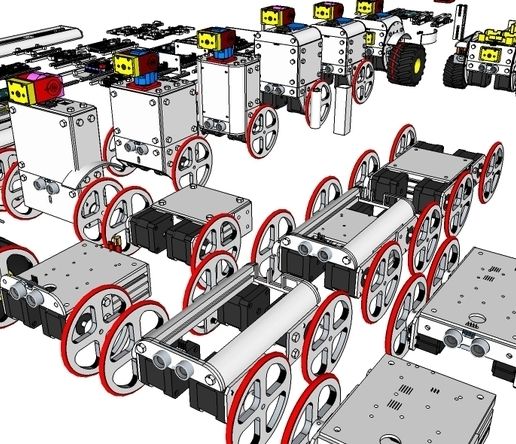 ProfileBlock™ - DIY Robot Platform - Design Concepts・Free 3D File for ...