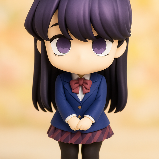 🧸 Shouko Komi Nendoroid Figure・ STL File for 3D printing・Cults