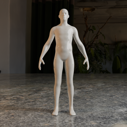 ♂️ GENERIC MALE BODY X2・Free STL File for 3D printing・Cults