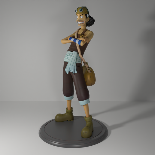Archivo 3D Usopp 💬 ・Diseño de impresión en 3D para descargar・Cults