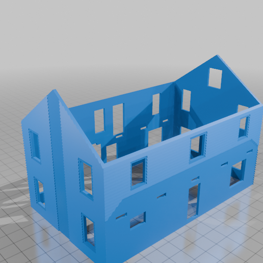 🏠 HO Scale The Gunderson Homestead・Free 3D File for ・Cults