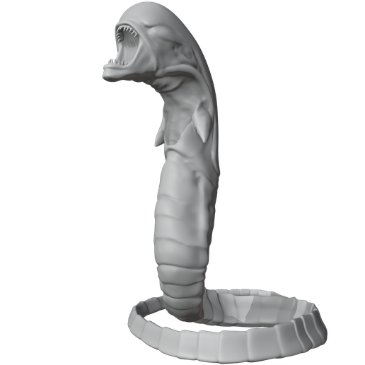 👽 Aliens Dark Descent Chest Buster・ STL File for 3D printing・Cults