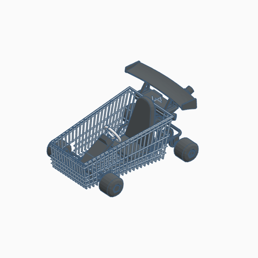 🛒 motorized shopping cart・Free STL File for 3D printing・Cults