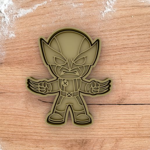 STL file Wolverine cookie cutter from Deadppol 3 🍪 ・3D printer design ...