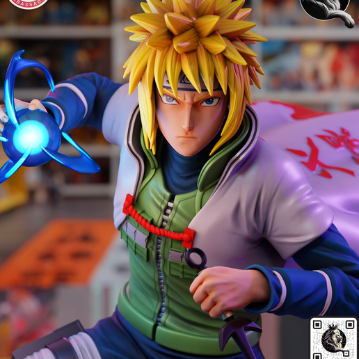 💬 Minato from Naruto・ 3D File for 3D printing・Cults