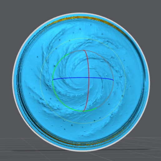 🪙 Galactic Spiral Coin token wall art・ STL File for 3D printing・Cults