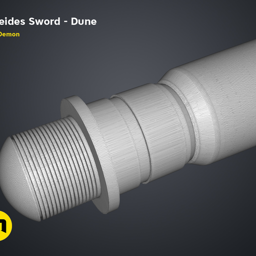 🗡️ Atreides Sword 1 – Dune・ 3D File for ・Cults