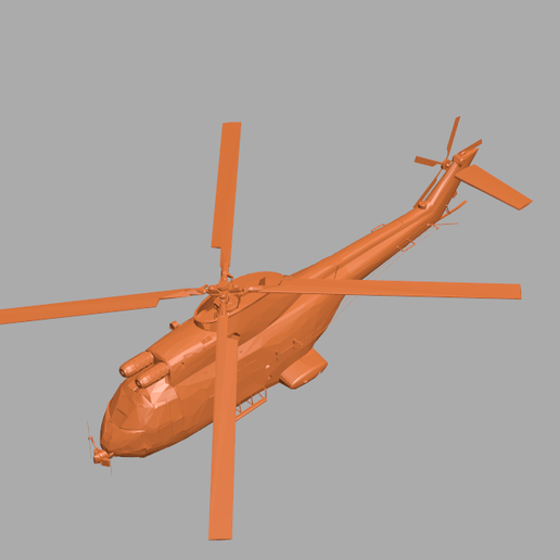 STL file Aérospatiale SA 330 Puma 🏠 ・3D print design to download・Cults