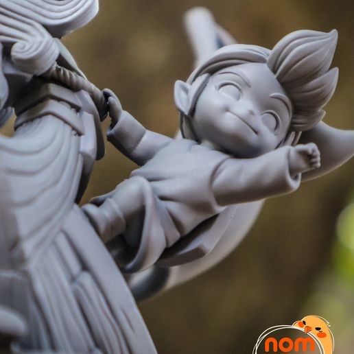 🌬️ Chibi Wind Waker Link on the King of Red Lions・ 3D File for 3D ...