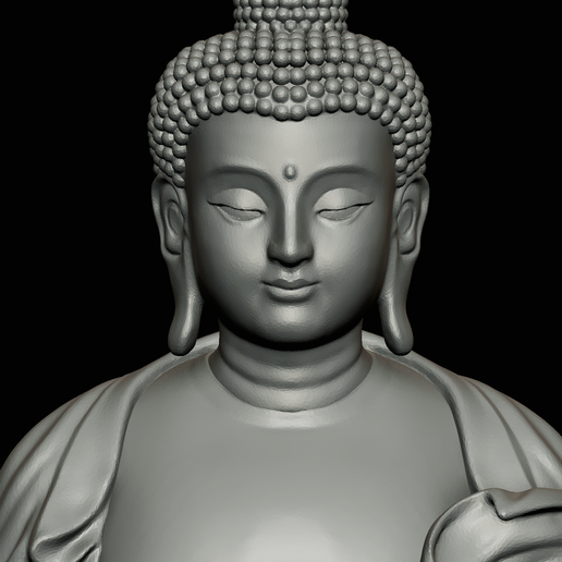 Archivo OBJ Buda nuevo 1 👾 ・Objeto imprimible en 3D para descargar・Cults