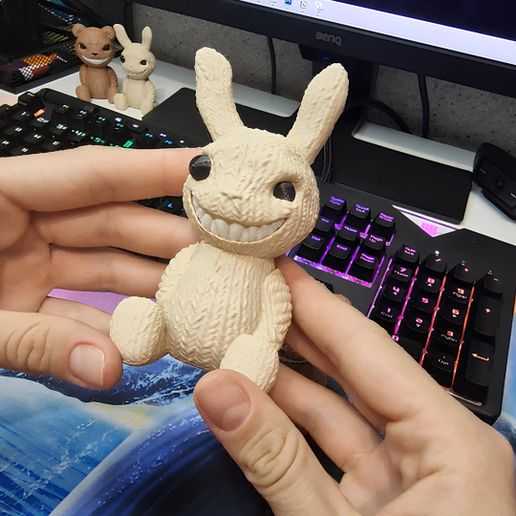3D file Scary Toys(Bear Rabbit) 🐇 ・3D printing template to download・Cults