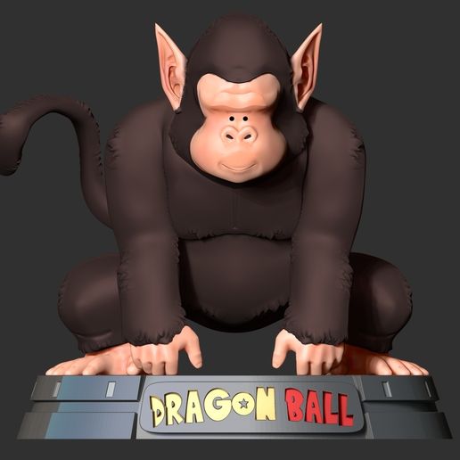 🫧 Bubbles - Dragon Ball Fanart・ 3D File for ・Cults