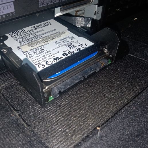 arquivo 3D Caddy de disco duro de 2,5" de Playstation 2 🎮 ・modelo para ...