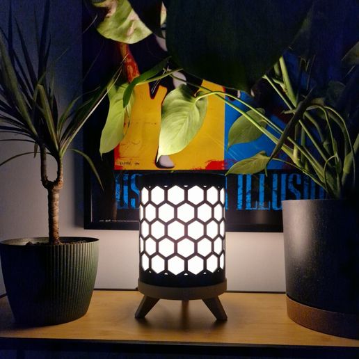 STL file Designer lamp 🔦 ・Model to download and 3D print・Cults