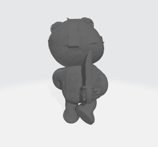 🐻 jason voorhees care bear・ STL File for 3D printing・Cults