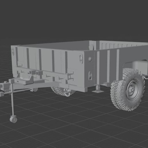 STL file M1102 trailer 35th scale 🚐 ・3D printer design to download・Cults