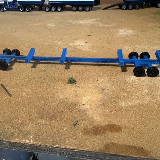 🚐 1/64 Comb Trailer 40ft・ 3MF File for 3D printing・Cults