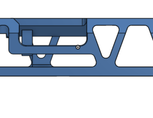 🛝 5.1 Hi capa slide skeletonized・ STL File for 3D printing・Cults