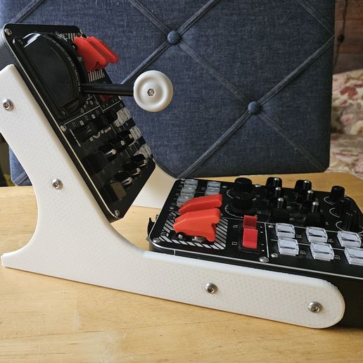 🎛️ Virpil Control Panel Desk Stacker・Archivo STL Gratis para Impresión ...