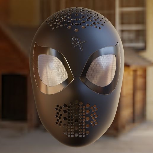 📁 Classic Spider-Man Faceshell and Lenses 3D FILE (STL FILE ONLY)・ STL ...