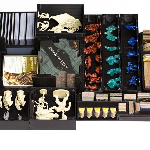 🏰 D&D - Castle Ravenloft Board Game Insert and Organizer - 3D Printable ...