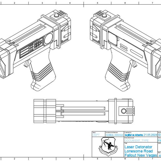 STL file FALLOUT NEW VEGAS - LASER DETONATOR 🆕 ・3D printer model to ...