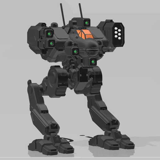 🆕 American Mecha Osirus new poses・Free 3D File for 3D printing・Cults