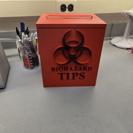 ☣️ Biohazard Containers・ STL File for 3D printing・Cults