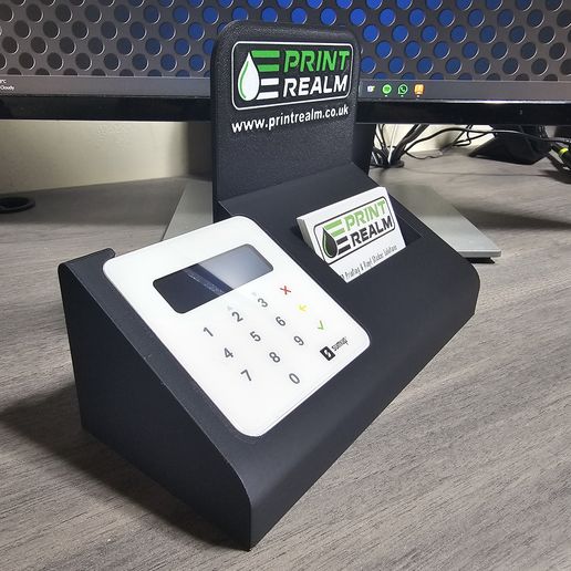 STEP file SumUp Air Card Reader Stand With Business Card Holder and ...