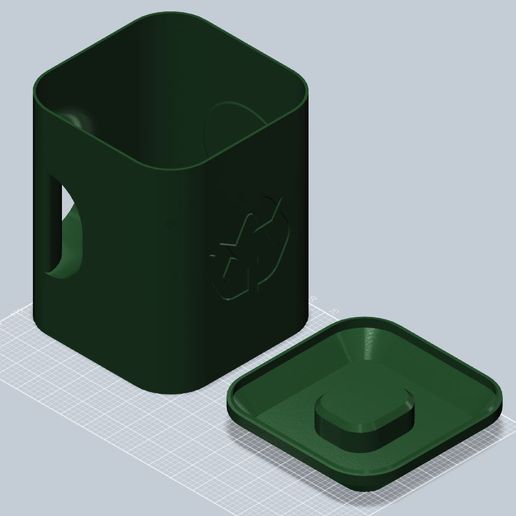 ♻️ Countertop Compost Bin・Free 3D File for ・Cults