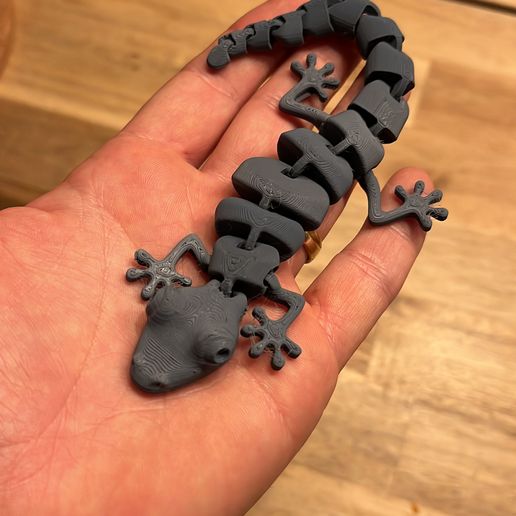 🦎 Articulated Lizard v2・3D Print with the Prusa Mini+ 3D printer・Cults