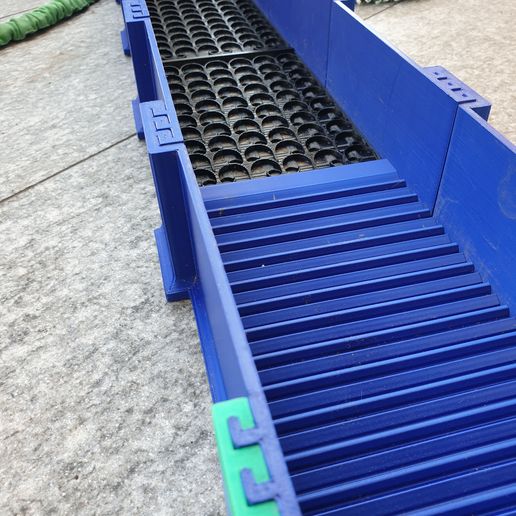 📦 GOLD SLUICE BOX V2 (MODULAR + EXPANDIBLE) INCLUDED 4 MATS ...