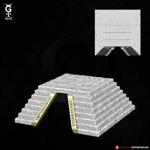 STL file Pyramid Modular Levels - (Small) Square - A02 🤏 ・3D printer ...
