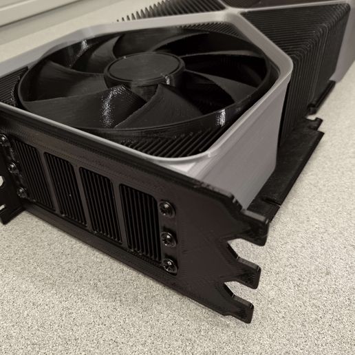 🖥️ NVIDIA RTX 4090 & 4080 FOUNDERS EDITION FULLY 3D PRINTABLE 1:1 SCALE WITH SPINNING FANS・ STL ...