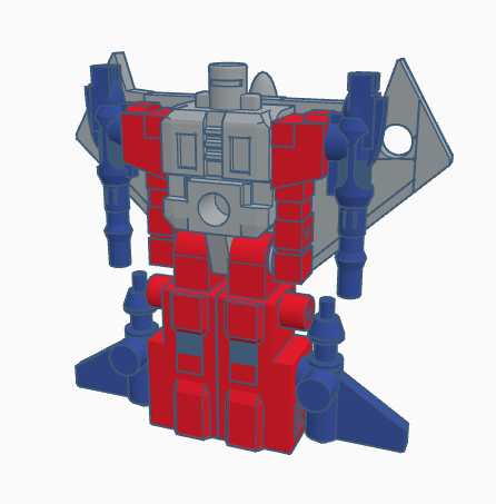 arquivo STL Starblock Blockman Kit 🤖 ・modelo de impressão 3D para download・Cults